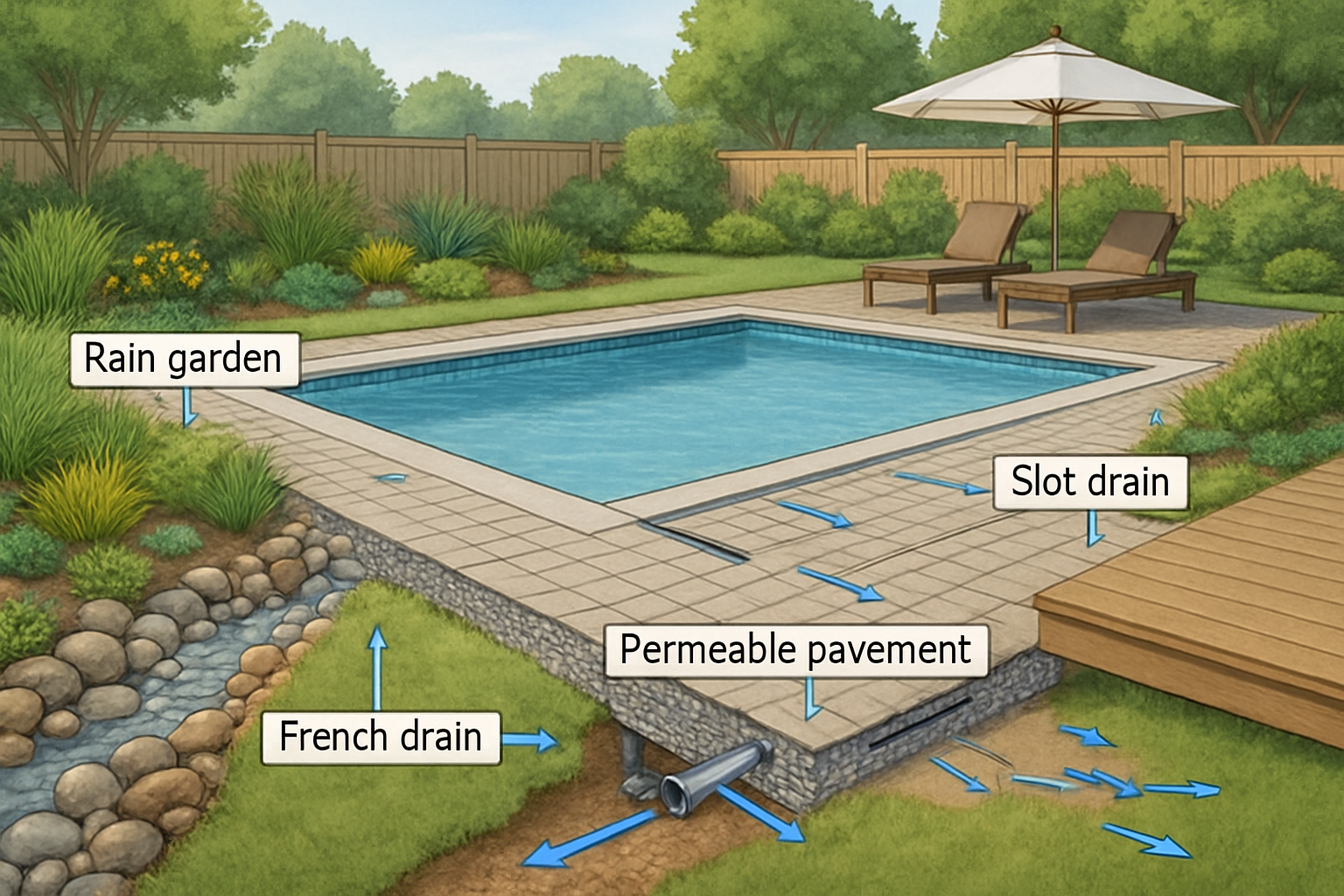 Innovative Solutions for Pool Drainage and Flood-Proof Designs ...